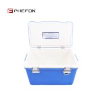 China 30L Camping Cooler Box With Matching Ice Packs, 24 Hours Superior Insulation Ice Cooler Chest, Stackable Space-saving Structure, Customizable Appearanc for sale