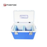 China Medical Cooler Box temperature controlled insulated carrier engineered for preservation of vaccines blood products and medical reagents for sale