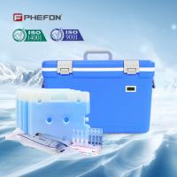 China 30L Medical Cooler Box made of PP Polypropylene with Temperature Range of 2-8°C for sale