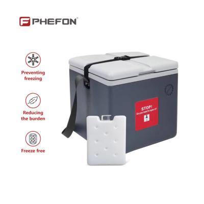 China Insulated Vaccine Transport Cooler Box 1700ml Vfc Approved Transport Coolers for sale