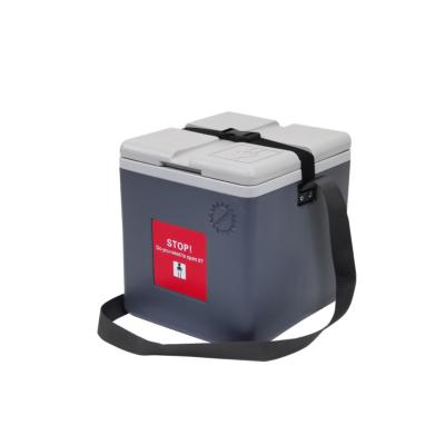 China 1.5L Vaccine Cooler Box With 35h Cold Life And Optional Thermometer For Vaccine Storage And Transport for sale
