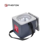China Insulated Plastic Phefon 1.5L Vaccine Storage Container Vaccine Cold Box Designed for Temperature Control and Secure Vaccine Transportation for sale