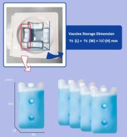 China Phefon 1.5L Polyurethane(PU) Foam Insulation Vaccine Cooler Box Support Customize LogoCold Chain Solution For Vaccines for sale
