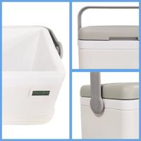 China Hard Insulated Cooler Box Portable Ice Cooler with Handle, Long Ice Retention, Food Grade Leakproof Cooler for Camping, Picnic, Beach, Fishing, BBQ, Outdoor Travel & Drink for sale