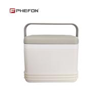 China Lightweight Compact Insulated Cooler Box, Portable Injection Molded Ice Chest, Slim Small Cooler with Carry Handle, Great Ice Retention, Airtight Lid for Camping, Picnic, Beach, Hiking, Day Trip, Drin for sale