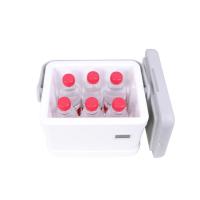 China Compact Small Camping Cooler Box, Lightweight Injection Molded Insulated Ice Chest, Portable Cold Storage Cooler, Secure Sealing Lid, Easy to Carry for Outdoor Picnic, Beach, Fishing, Short Trip, Beve for sale