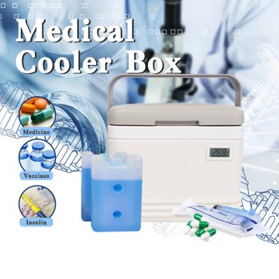 China Temperature Display Medical Cooler Box for Cold Chain Storage and Transportation for sale