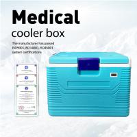 China Medical Cooler Box with PU Foam Insulation for Blood Specimen Transport for sale