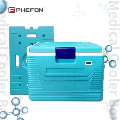 China Customizable Medical Cooler Box PHEFON 54L Cool Medicine Box for sale