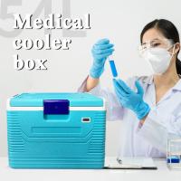 China PU Insulated Medical Cooler Box for Blood Transport 510x315x355mm for sale