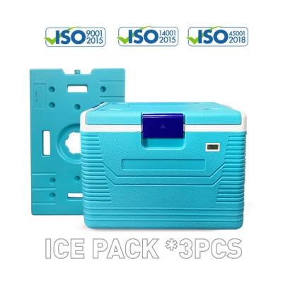 China Phefon 54L Portable Ice Cooler Box Long Cold Time With Temperature Display for sale