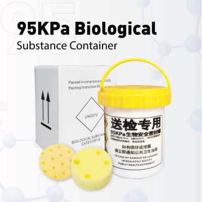 China Phefon Professional UN3373 UN2814  Biological Sample Transport Container Box Designed for Medical Specimen Transport for sale