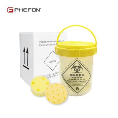 China UN2814 / UN3373 Box Infectious Substance Transport Container with 95KPa Pressure Resistance  Biological Sample Transport Compliant with IATA Packing Instruction for sale