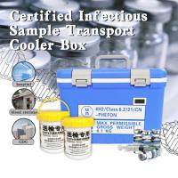 China UN3373 Container Configuration Cooler Box Triple Packaging Medical Transport Solution for sale