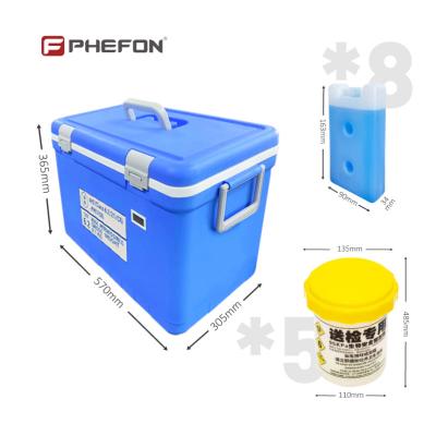 China Qualified UN3373 Biological Specimen Substance Triple Package Cold Chain Container Reliable for sale