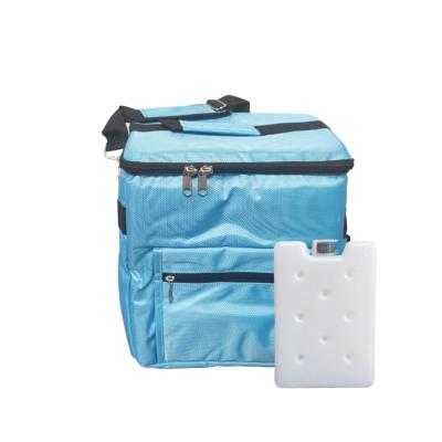 China 15L / 33L Capacity Soft Cooler With Ice Pack Support Customizable Logo For Medical And Outdoor Cold Chain Use for sale