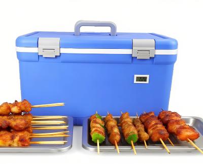 China Phefon FS-35L PU Insulation Ice Cooler Box with 72h Cold Storage for sale