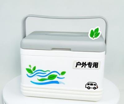 China 8L Portable Ice Cooler Box for Camping with PU Foam Insulation for sale