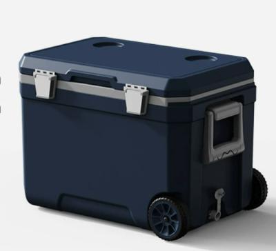 China 45L Hard Cooler Box with PU Insulation for Camping Boating BBQ for sale