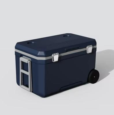 China 70L Outdoor Camping Cooler Box with Temperature Display for sale