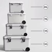 China 70L Ice Cooler Box for Camping Fishing Outdoor 63x34x34.5cm for sale