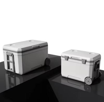 China 70L Outdoor Camping Ice Cooler Box 63x34x34.5cm Thermal Insulation for sale