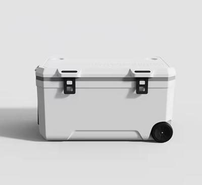 China PU Insulated Camping Cooler Box 48h Cold Storage 940x550x495mm for sale