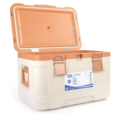 China Factory Wholesale 50L Customized Waterproof Cooler Box Insulation Outdoor Lunch Cooler Box for sale