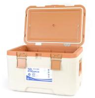 China Newly Designed Portable 50L Customized Portable Outdoor Plastic Ice Large Cold Cooler Box  for Food Storage on Camping Fishing BBQ and Outdoor Events for sale