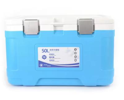 China 50L Durable Sports Ice Cooler Box with Temperature Display for Outdoor Camping for sale