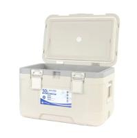 China Long-lasting Cooling PU Ice Cooler Box Hot Selling Outdoor Portable Cooling 50L Box Beer Can Single Layer Fish Transport Cooler Box for sale