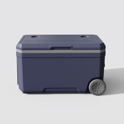 China ISO CE Certified Wheels Hard Cooler With 70 Liters Capacity For Medical And Outdoor Use for sale