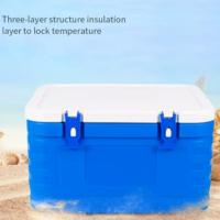 China FS-85L Ice Cooler Box 400*250*278mm with 327*167*205mm Internal Dimensions for Outdoor Cooling Storage for sale