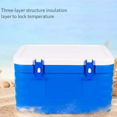 China FS-85L Ice Cooler Box 400*250*278mm with 327*167*205mm Internal Dimensions for Outdoor Cooling Storage for sale
