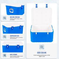 China Phefon FS-85L Insulated Ice Cooler Box with Hinged Lid for Cold Chain Storage for sale