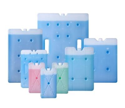 China Leakproof BPA Free Customizable Shapes Gel Ice Pack Reusable Freezer Ice Block for Cold Therapy for sale
