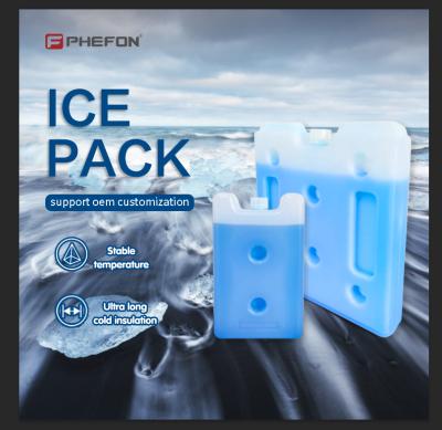 China 2-8°C Temperature Range Freezer-Safe Leak-Proof PCM Ice Packs for Superior Cooling for sale