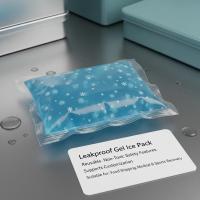China Leakproof Gel Ice Pack Reusable Non Toxic Safety Features Support Customize Suitable for Food Shipping Medical and Sports Recovery for sale