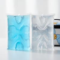 China Lunch Box Cooling Ice Pack Gel Ice Pack Reusable Long Lasting Blue Or Clear Fresh Food Delivery Ice Box Cooling Solution for sale