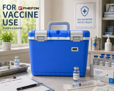 China Phefon Brand 10 Liters Cooling Storage Cooler Box With Ice Pack Support Customize Logo Offering 24hrs Cooling And Easy Portability for sale