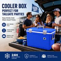 China Ice Cooler Box Road Trip & RV Travel: Stackable, 24h cold storage for drinks & fresh food for sale
