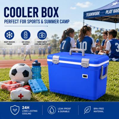 China PU Insulation Ice Cooler Box  Road Trip & RV Travel: Stackable, 24h cold storage for drinks & fresh food for sale
