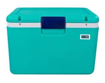 China 54 Liter Capacity Hard Cooler Box Medical Cooler Boxes Capable Of Maintaining 0-10°C  With Extended Cooling Efficiency for sale