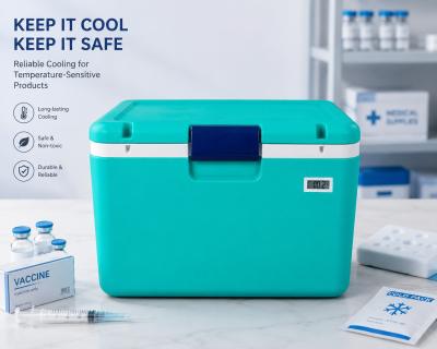 China Medical Cooler Box Manufacturer With Own R&D Teams For Custom Molding Engineered For Safety Temperature Control for sale