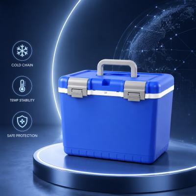 China Professional 10L Medical Cold Chain Box for Vaccine, Insulin and Laboratory Sample Storage for sale