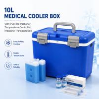 China Temperature Display Optional Select Ice Medication Cold Box 2.5kg Thermal Carrier for Pharmaceutical Cold Chain Management for sale