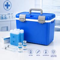 China Medical Cooler Box temperature controlled insulated box for safe delivery of vaccines medicines and biological samples for sale