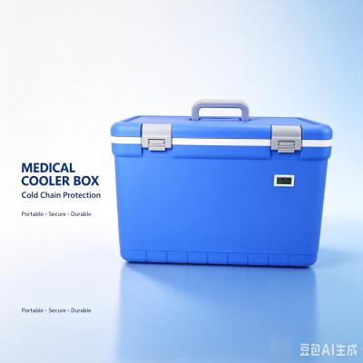 China PU Insulation Vaccine Cooler Box Ice Medication Cold Box Insulated Container for Safe Transport and Storage of Vaccines for sale