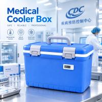 China Pharmaceutical Grade Insulated Cooler Carrier Box, Reliable Cold‑Chain Transit Container, Stable 2‑8°C Thermal Preservation For Medicine, Biological Samples, Diagnostic Reagents, Suitable For Medical for sale