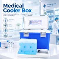 China Temperature‑Controlled Medical Cooler Box, Secure Cold‑Chain Transport Case for Vaccines , Reliable 2‑8°C Thermal Storage for Lab Specimens, Biological Reagents for Medical Facilities for sale